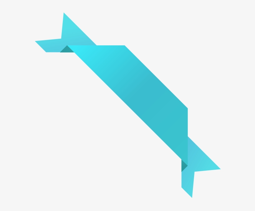 Turquoise Ribbon Png High-quality Image - Vector Graphics - Free ...