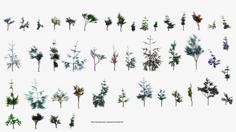 Hjm Small Trees Sideview V2 Alpha - Palm Tree - Free Transparent PNG ...