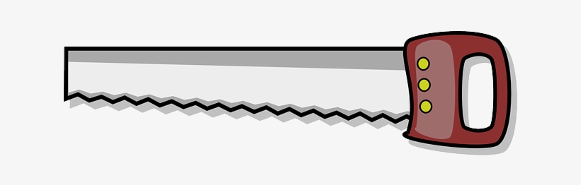 Cartoon, Tools, Tool, Saw, Hardware, Wood, Cartoons - Saw Cartoon ...