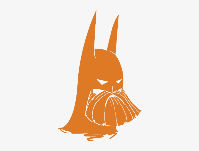 Batman Logo Beard