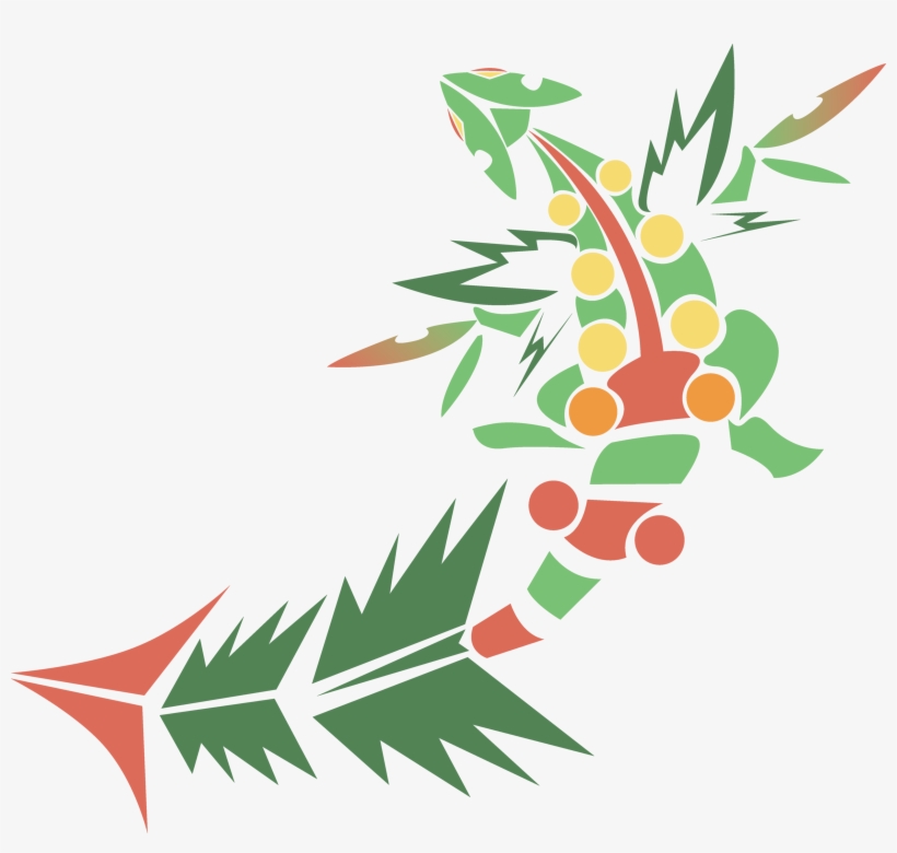 Tribal Mega Sceptile By Katlyon On Deviantart - Sceptile - Free ...