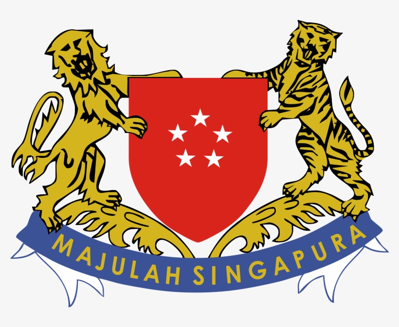 Singapore Coat Of Arms - Free Transparent PNG Download - PNGkey