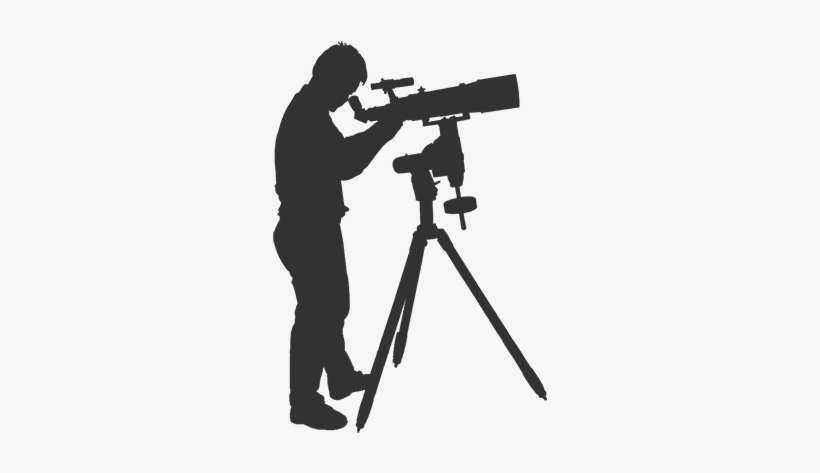 Telescope Png - Man Looking Through Telescope Png - Free Transparent ...
