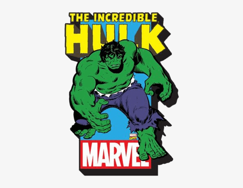 Hulk Logo Magnet - Incredible Hulk Logo Comics - Free Transparent PNG ...