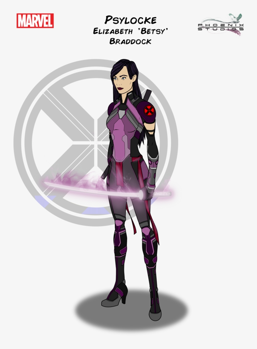Psylocke By Phoenixstudios91 - X Men Shadowcat Png - Free Transparent ...