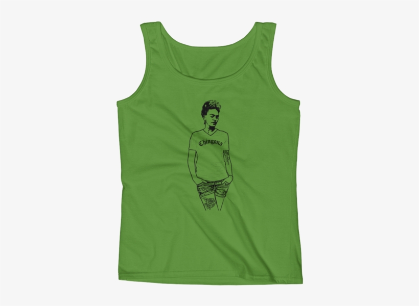 Frida La Chingona Tank - Active Tank - Free Transparent PNG Download ...