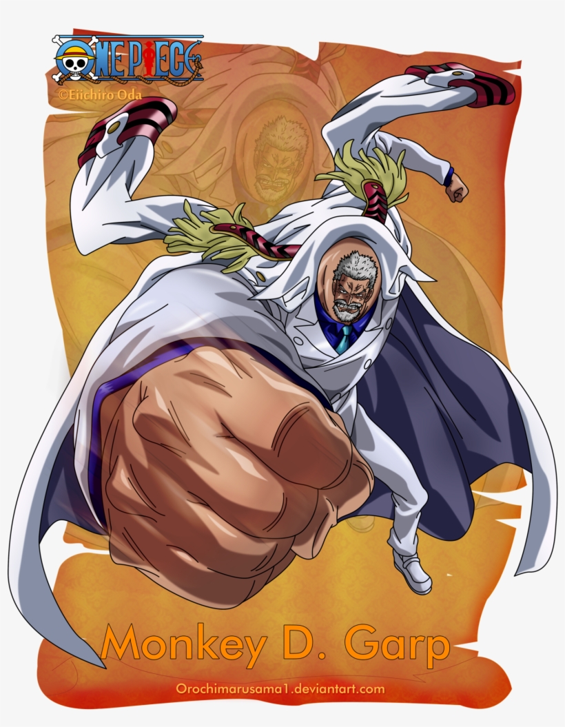 Monkey D Garp - Free Transparent PNG Download - PNGkey