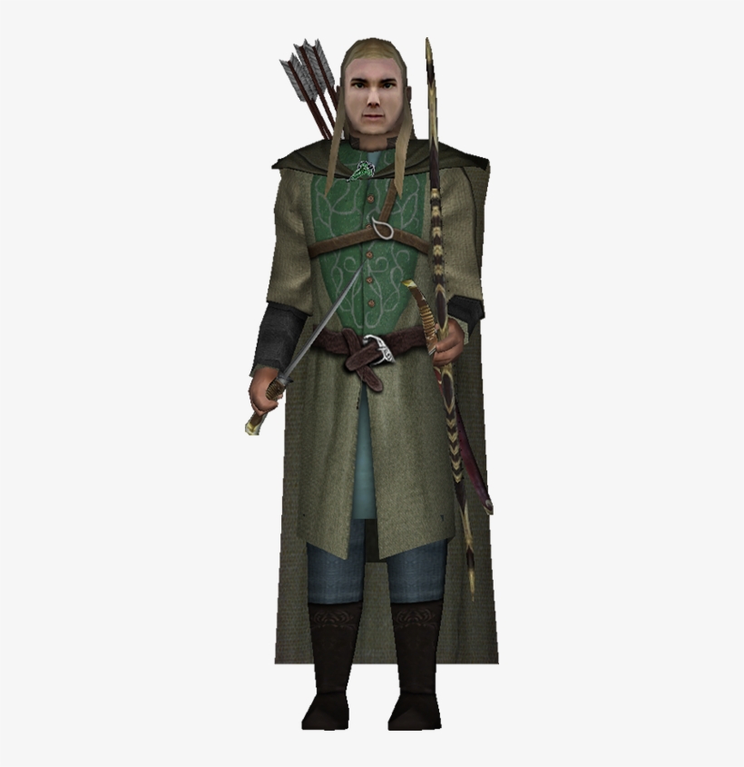 Legolas Transparent Png - Third Age Total War Legolas - Free ...