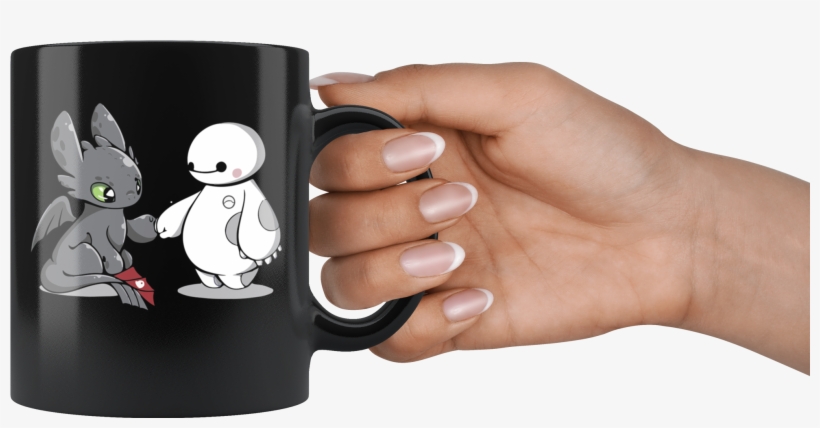 Toothless & Baymax Mug - Mug - Free Transparent PNG Download - PNGkey