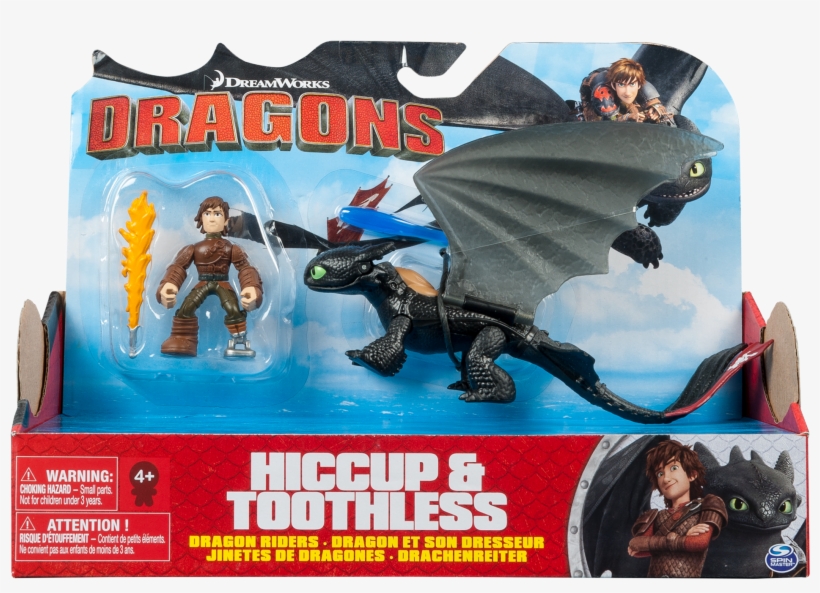 Toothless/hiccup, , - Spin Master How To Train Your Dragon Dragons ...