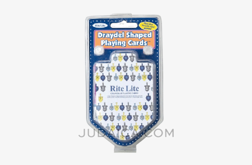 Dreidel Shaped Hanukkah Playing Cards - Free Transparent PNG Download ...