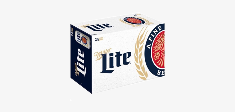 Millerlite - Miller Lite 24pk - Free Transparent PNG Download - PNGkey