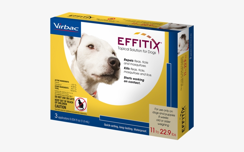 Virbac Effitix Flea/tick Topical Solution, Small Dog, - Free ...