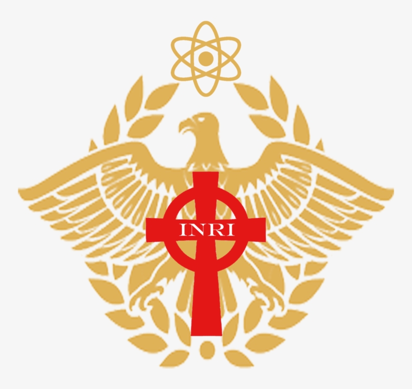 Vector Black And White Darwinist Catholic Symbol Emblem - React Js ...