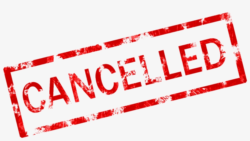 Cancelled - Event Cancelled - Free Transparent PNG Download - PNGkey