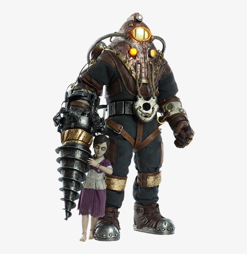 13" Bioshock Sixth Scale Figure Subject Delta And Little - Subject ...