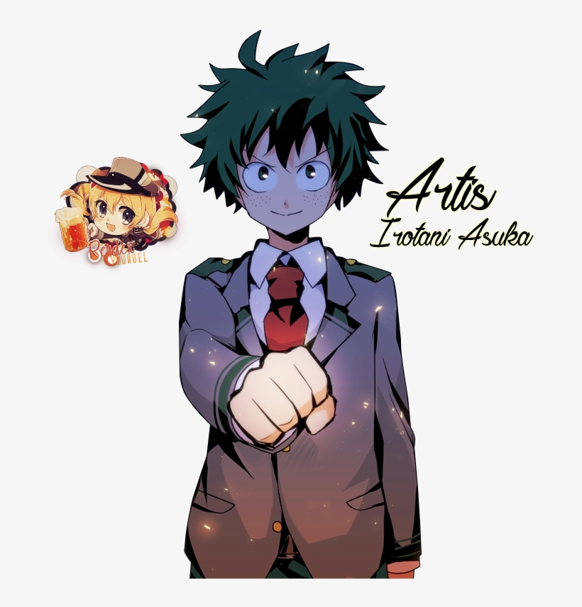 Art Id - - Boku No Hero Academia Deku Render - Free Transparent PNG ...