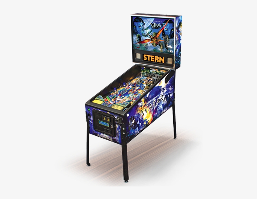 Retro Games - Stern Avatar Pinball Machine - Free Transparent PNG ...