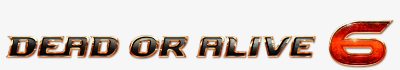 Doa6 Logo - Dead Or Alive 6 Logo - Free Transparent PNG Download - PNGkey