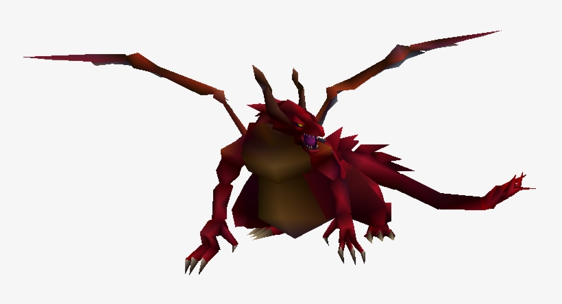 Red Dragon - レッド ドラゴン Ff7 - Free Transparent PNG Download - PNGkey