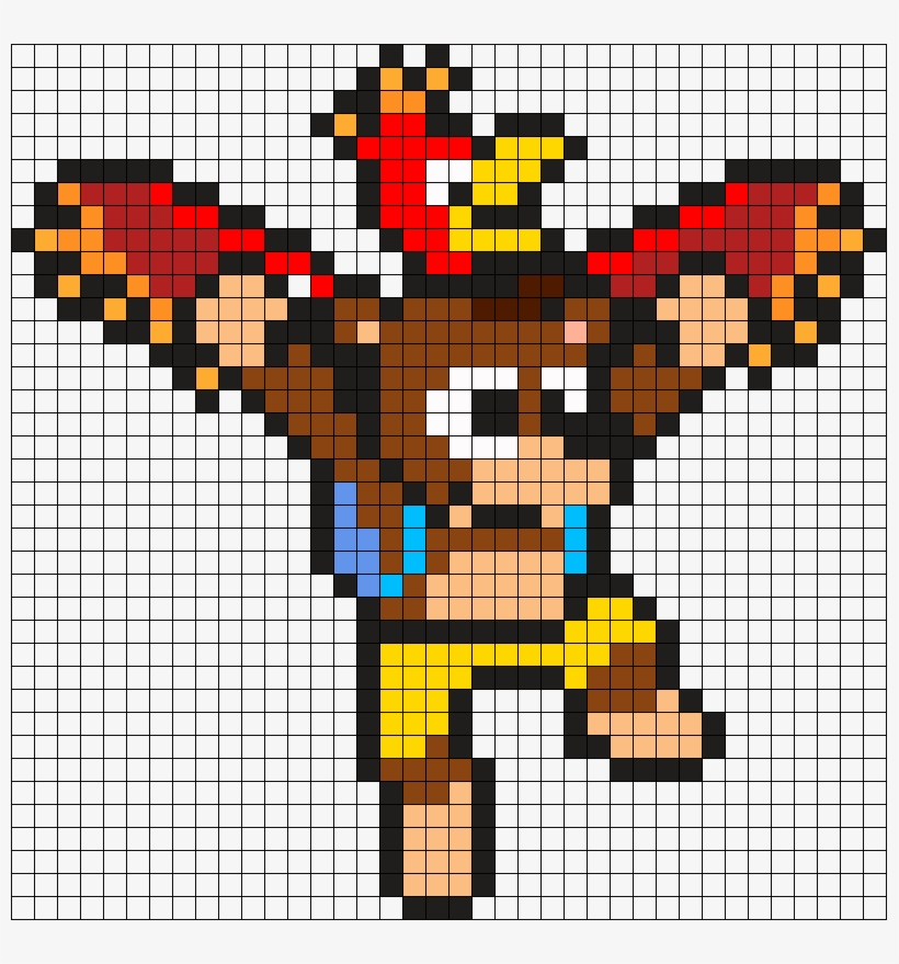 Banjo Kazooie Perler Bead Pattern / Bead Sprite - Banjo Kazooie ...