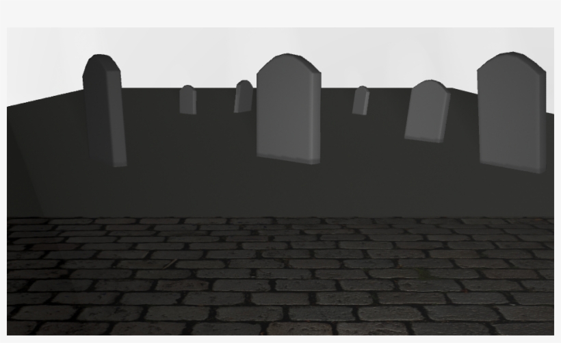 I Love His Low Poly, Flat Textures - 3d Cemetery Transparent Background ...