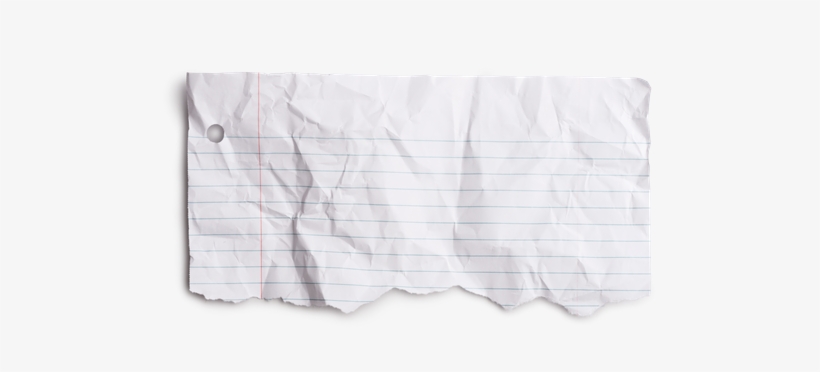 Notebook Paper Torn Png Clip Art Transparent Download - Torn Paper Note ...