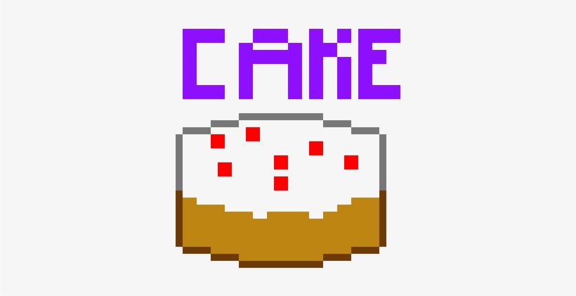 Minecraft Cake - Illustration - Free Transparent PNG Download - PNGkey