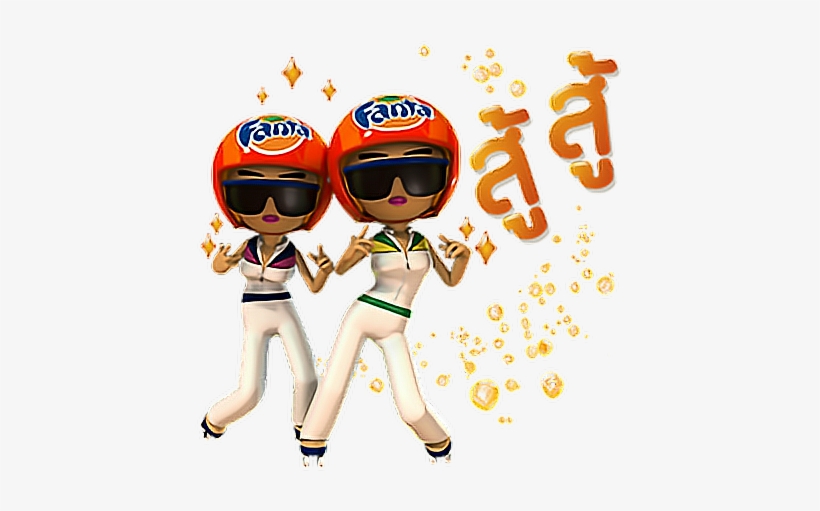 Fanta Dance Stickers Emojistickers Emojisticker Emojis - Cartoon - Free ...