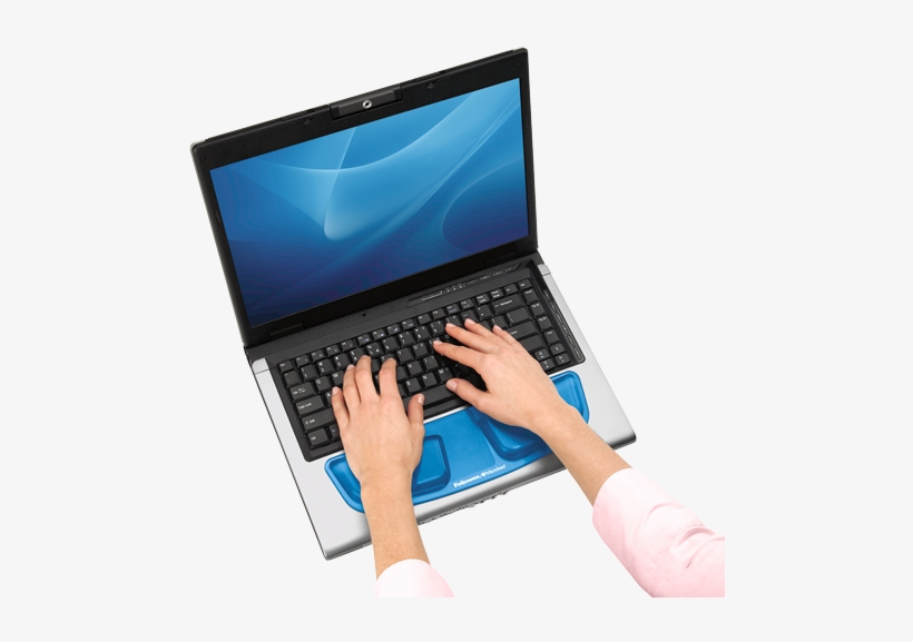 Fellowes Laptop Palm Support - Notebook Wrist Rest - Free Transparent ...
