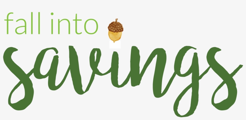 Fall Into Savings-01 - Young Living Seedlings Line - Free Transparent ...