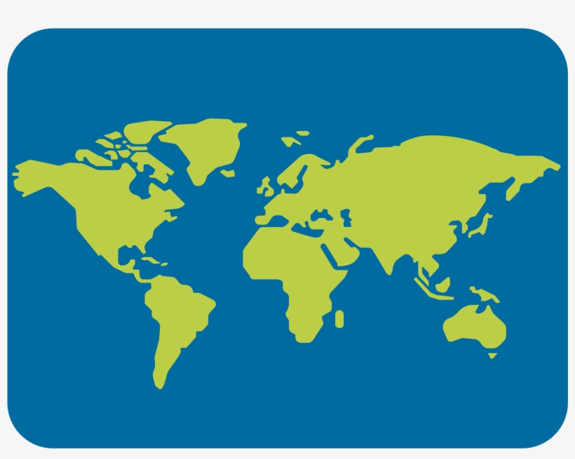 Compass And World Map Transparent