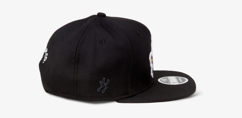 Black 'wolf' 9fifty Snapback - Baseball Cap - Free Transparent PNG ...