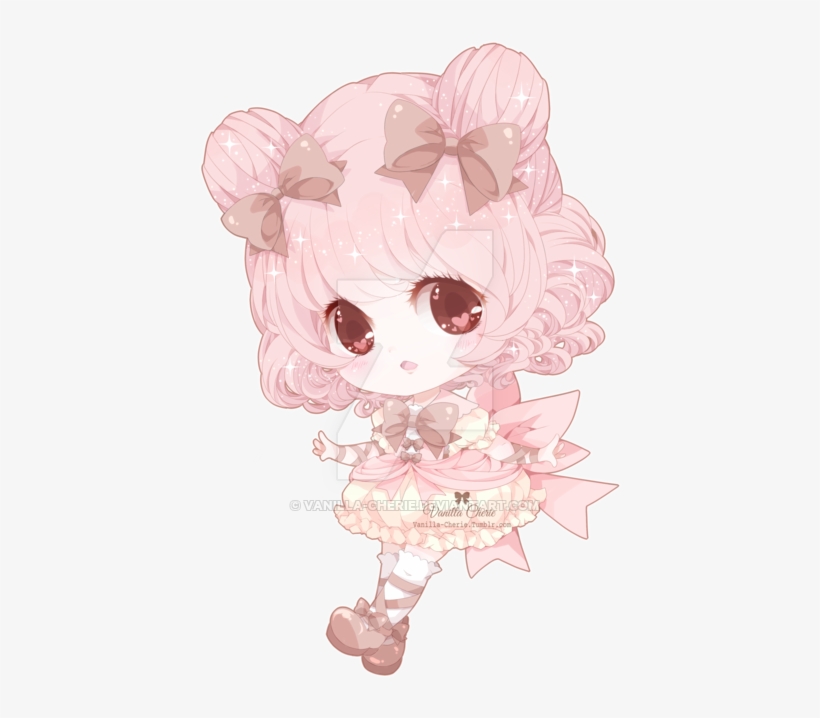 Macaroons Drawing Chibi Clipart Royalty Free Stock - Strawberry Chibi ...