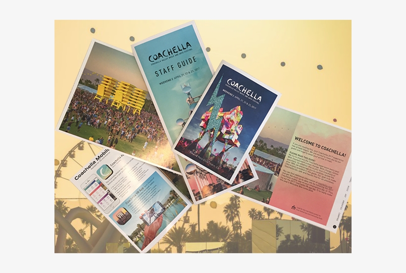 Coachella Booklets - Free Transparent PNG Download - PNGkey