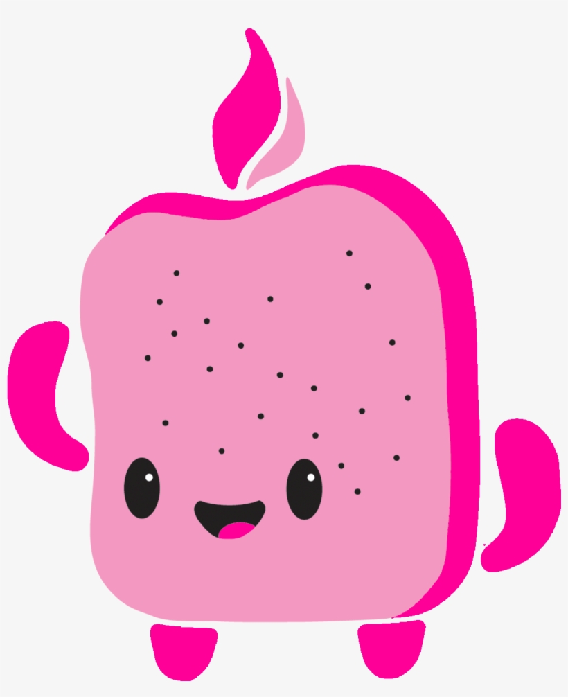 Pink Toast - Illustration - Free Transparent PNG Download - PNGkey