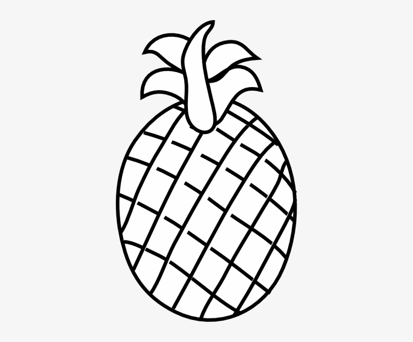 Free Fruit Clipart Black And White