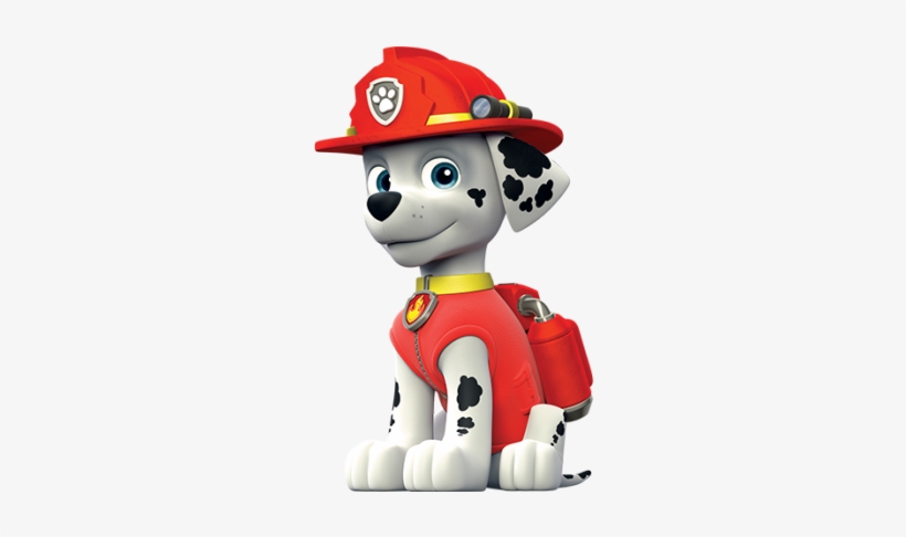 Paw Patrol Marshall Character Main - Paw Patrol Characters Png - Free ...