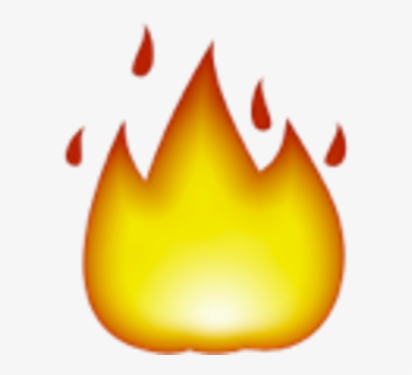Fire Emoji 128 - Vuur Emoji - Free Transparent PNG Download - PNGkey