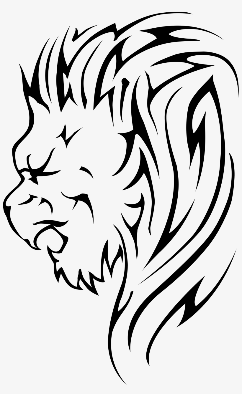 Open - Lion Vector Transparent Background - Free Transparent PNG ...