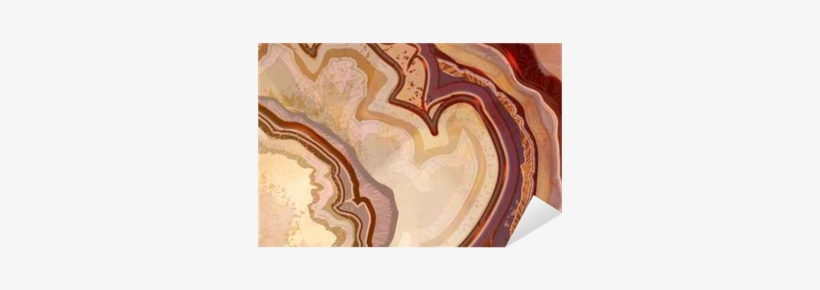 Cross Section Of Agate Crystal, Abstract Texture, Light - Background ...