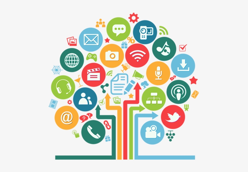 Social Media Solutions - Technology In Education Clipart - Free ...