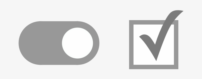 Checkbox Vs Toggle Switch - Usb Flash Drive - Free Transparent PNG ...