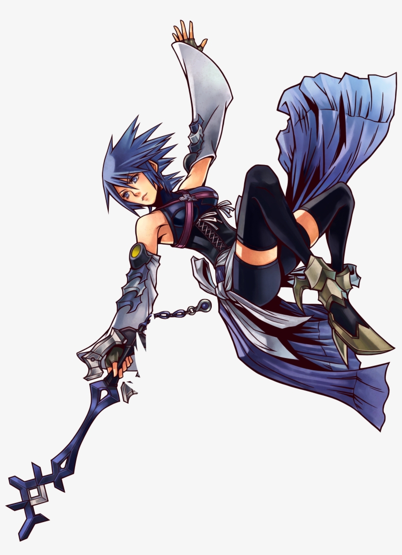 Make A Ranged Spell Attack For Each Fire Bolt - Kingdom Hearts Aqua Nomura - Free Transparent ...
