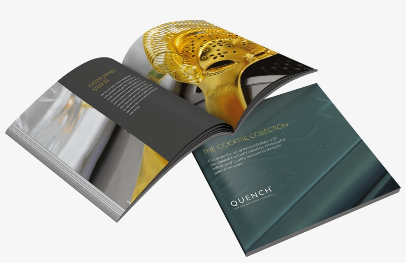 Creative Brochure Design Agency Work For Quench - Free Transparent PNG Download - PNGkey
