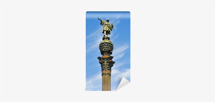 Monument To Christopher Columbus In Barcelona, Spain - Poster: Mawson's ...