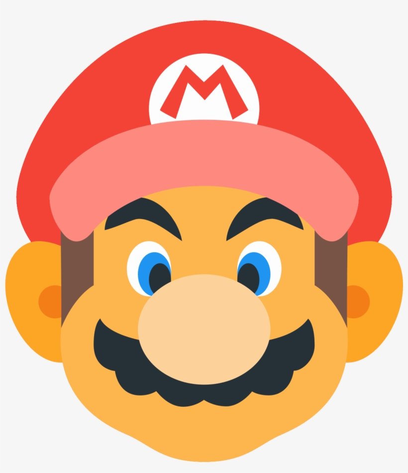 Super Mario Icono - Super Mario Face Png - Free Transparent PNG ...