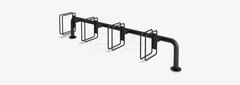 Row Bicycle Racks With Six Places - Stojaki Na Rowery Png - Free ...