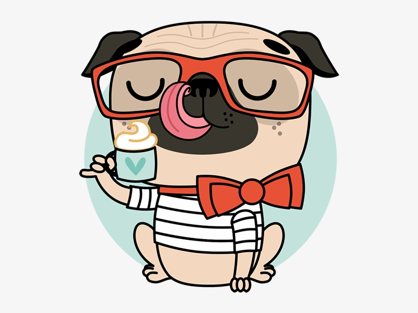 Pug Life Ii - Sticker - Free Transparent PNG Download - PNGkey