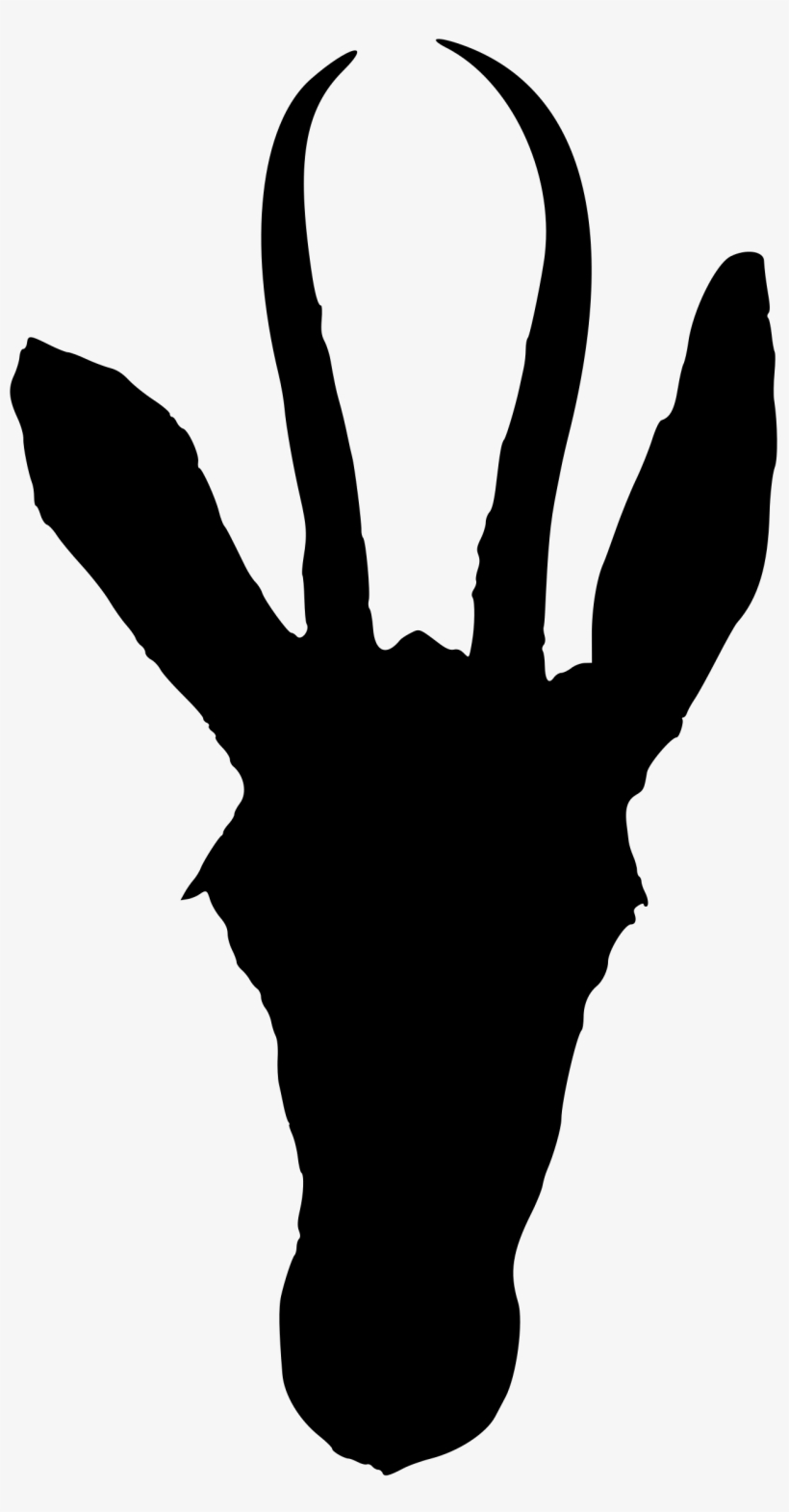 This Free Icons Png Design Of Springbok Head Silhouette - Free ...